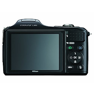Nikon Coolpix L100 10 MP Digital Camera with 15x Optical Vibration Reduction (VR) Zoom