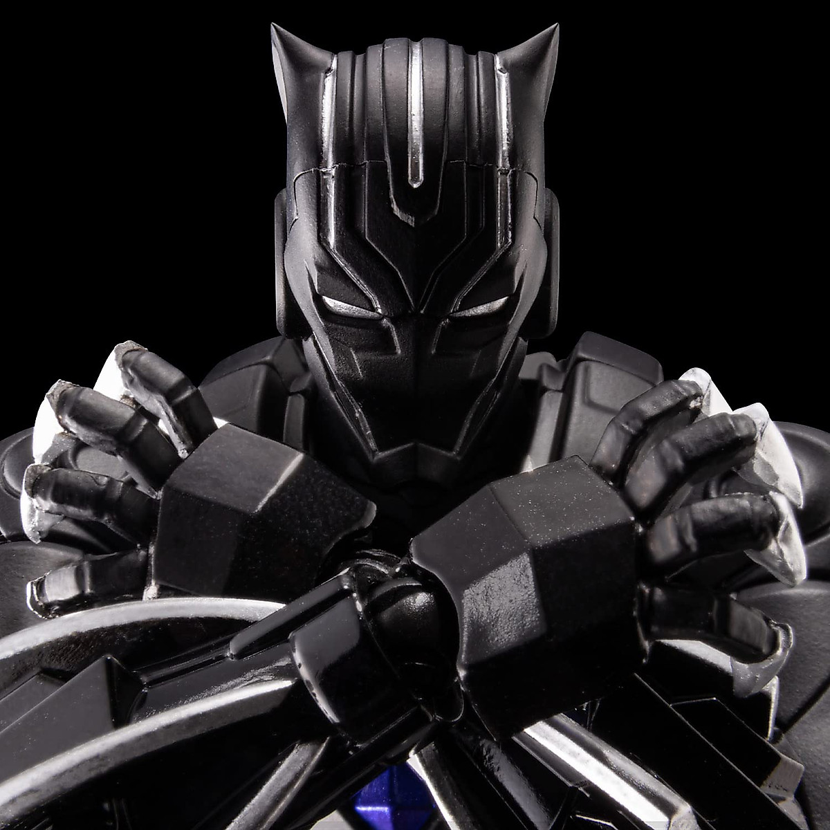 千値練(Sentinel) Fighting Armor Black Panther Non-Scale ABS & Diecast Painted Complete Action Figure