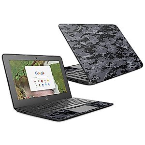 MightySkins Skin Compatible With HP Chromebook 11 G6 11.6" (2018) - Digital Camo | Protective, Durable, and Unique Vinyl Decal wrap cover | Easy To Apply, Remove, and Change Styles | Made in the USA
