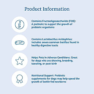 PetAg Bene-Bac Plus Pet Gel - FOS & Probiotics Gel Supplement with Naturally Occurring Microorganisms - 1 Count (15 g Syringe)