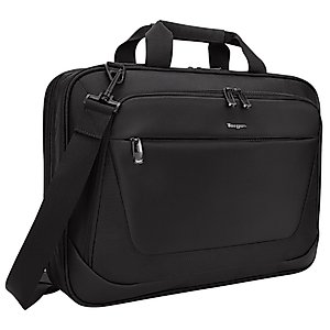 Targus CityLite Laptop Briefcase Shoulder Messenger Bag for 15.6-Inch Laptop, Black (TBT053US)