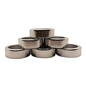 Trace Gadgets Bisquette Savers for Bradley Smoker, Reusable Pucks, Fill with Woodchips and Smoke, Premium Cup Shape Aluminum [Pack of 6]