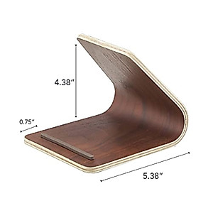 Yamazaki Home Rin Plywood Tablet Stand - Wood