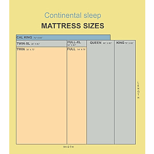Continental Sleep, 4-Inch Sturdy Box Spring for Mattress Support-Durable and Fully Assembled, Natural Wood Foundation for Queen, White