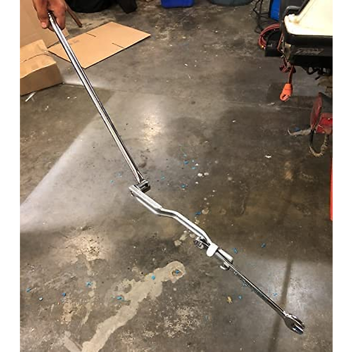 Wrench Extender Extension Torque Amplifier Tool for Mechanics Garage Tradesman or Handyman Wrench Extension Torque Amplifier Tool for Mechanics Garage Tradesman, Handyman