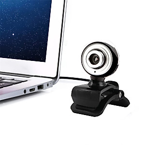 SYVI Webcam,HD Webcam with Mic Software Control and Privacy Mask, USB PC Camera,Plug and Play,for Zoom/Skype/Teams Meetings and Video Calls,Black