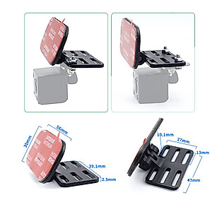 JUTOSHUR Car Rear Camera Holder Rear Window Windshield Bracket for Most Rear Camera Dash Cam