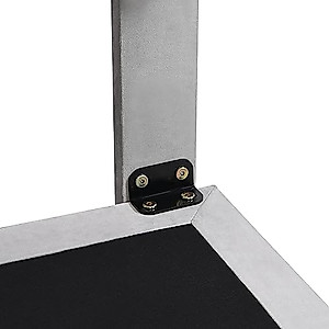 Merax Queen Size Upholstered Floating Velvet Platform Bed Frame with Sensor Light and Headboard for Teens Adults,Gray