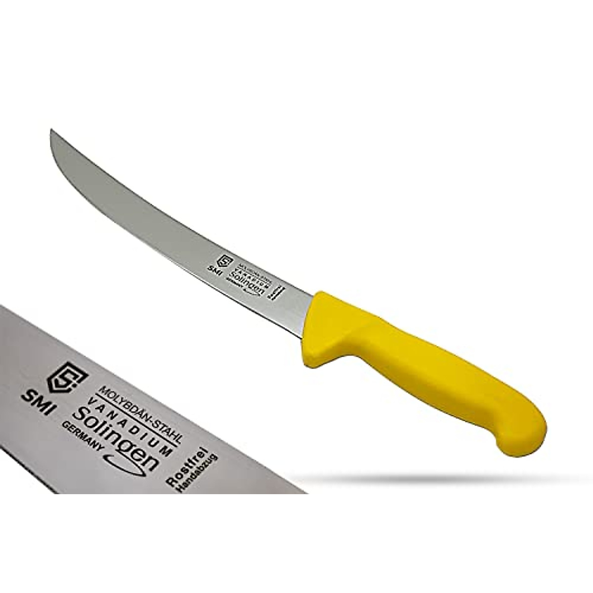 SMI - Breaking Knife 10 inch Butcher Knife for Meat Cutting Meat Knife Butcher Chef Knife Professional Solingen Knife - Made in Germany