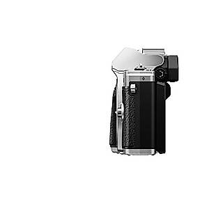 Olympus OM-D E-M10 Mark III Camera Body (Silver), Wi-Fi Enabled, 4K Video