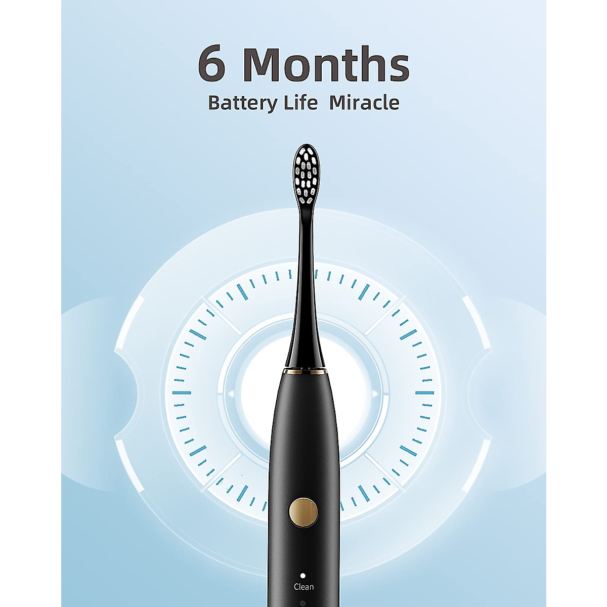 Bestday Electric Toothbrush Replacement Brush Heads X 4 Pieces, Brush Refill for bestday Electric Toothbrush only