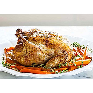 KAMaster Beer Can Chicken Holder Turkey Rack Big Green Egg Accessories Vertical Chicken Roaster Chicken Rack Roaster Chicken Roasting Stand Chicken Holder for Weber Big Green Egg Accessories （L+S）