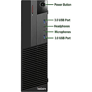 LENOVO SFF Computer Desktop PC, Intel Core i7 3.4GHz Processor, 16GB Ram, 128GB SSD, 2TB HDD, Wireless Keyboard & Mouse, WiFi | Bluetooth, New 24" FHD LED Monitor, Win 10 Pro (Renewed)