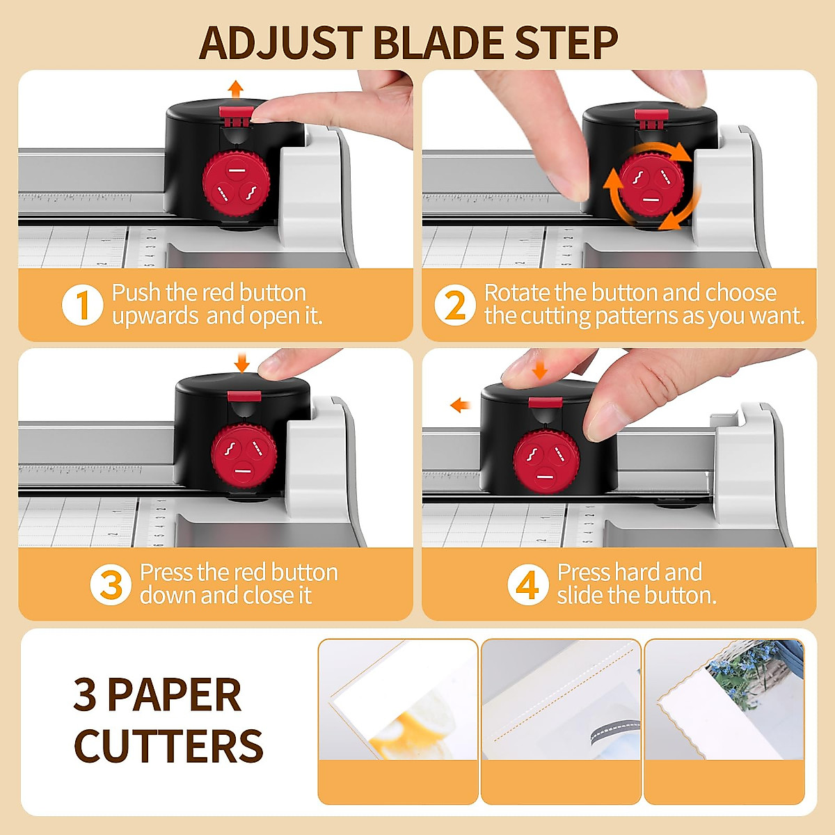 7 in 1 Laminator, Laminator Machine for A3/A4/A6, Laminator Machine with Laminating Sheets 70pouches for Office Home School Use,Paper Trimmer, Corner Rounder Hot &Cold.