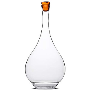 BTaT- Wine Decanter with Stopper, 60 oz Decanter, Hand Blown Crystal Glass, Wine Accessories, Wine Carafe, Wine Gift, Wine Craft, Wine Decanter Set Wine Air Aerator, Mother's Day Gift