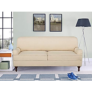 LifeStyle Solutions Landry Sofa, 70" W x 31.1" D x 33.5" H, Beige