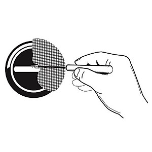 Camco 42144 Flying Insect Screen - FUR 500,3.6" Diameter X 1.3