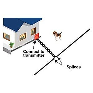 Extreme Dog Fence 16 Gauge Transmitter Wire - 100 Foot Spool of Pre-Twisted Cable - Compatible with All Wired Electric Dog Fence Systems