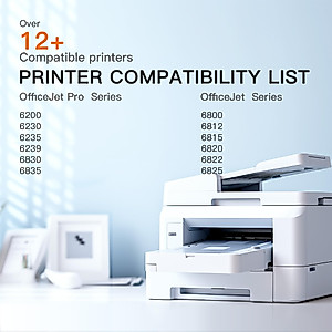 E-Z Ink (TM Compatible Ink Cartridge Replacement for HP 935 935XL 935XL High Yield to use with HP Officejet 6812 6815 6230 6830 6220 6800 6820 6822 6825 6835 6836 Printer( 2 Cyan 2 Magenta 2 Yellow)