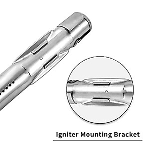 SHINESTAR 62752 Grill Burner Replacement for Weber Genesis E-310, Genesis 300 Series (with Front Control), Durable Stainless Steel, 19.5-Inch Long