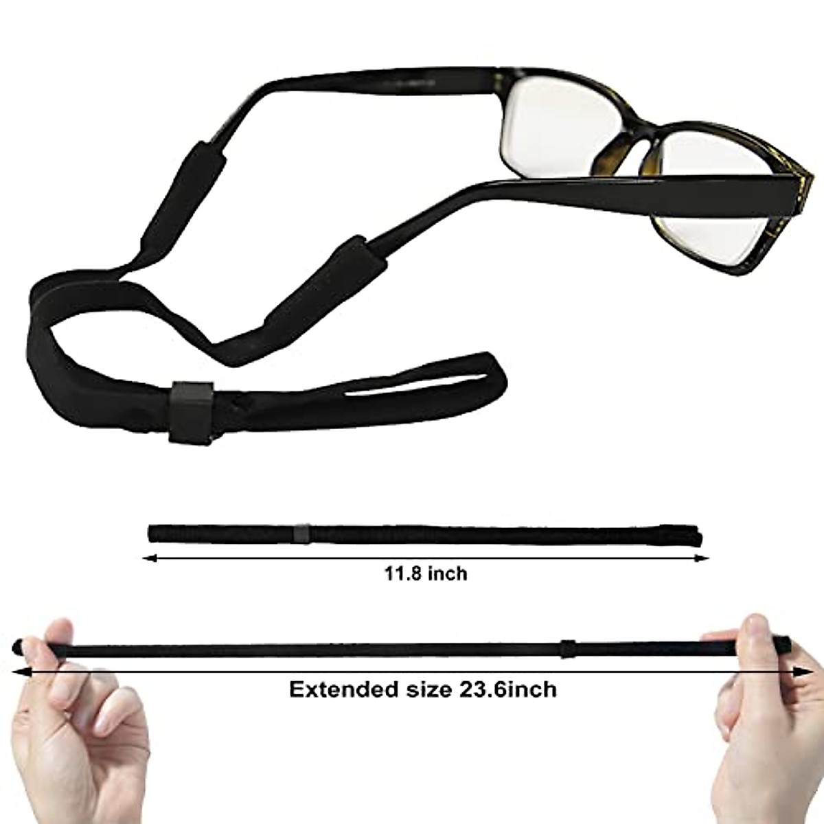 10 Pack Glasses Strap Adjustable Glasses Lanyard Eye Glasses String Straps Sports Sunglasses Holder Eyewear Retainer for Men Women