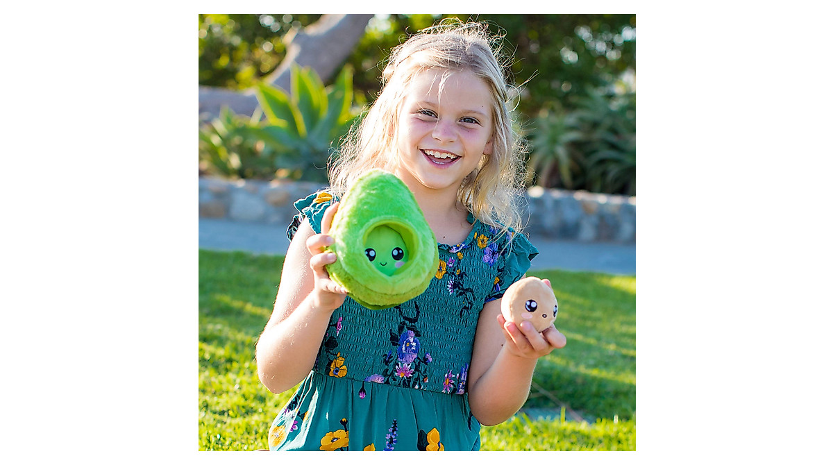 ADORA Soft & Squishy Avocado Plush Toy for Kids