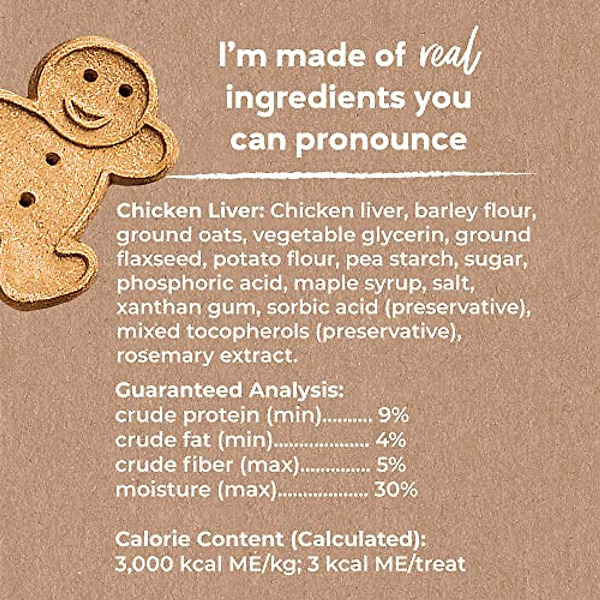 Buddy Trainers Dog & Puppy Training Treats for Small or Large Dogs, Baked in USA, Natural Chicken Liver 7 oz.