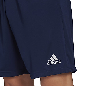 adidas Men's Entrada 22 Training Shorts, Team Navy Blue, Medium