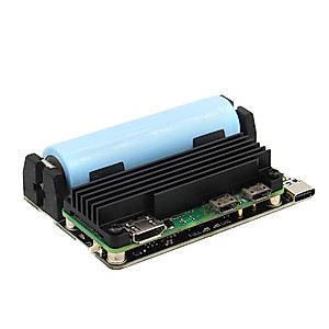Geekworm X306 V1.3 UPS Expansion Board for Raspberry Pi Zero 2W (Not Include Raspberry Pi&Battery)