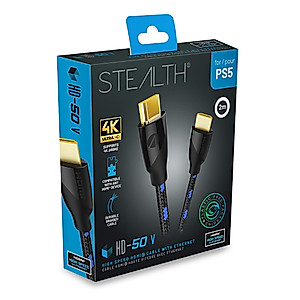 Stealth HD-50 2M High Speed HDMI Cable with Ethernet for PS5