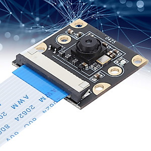 Zyyini Bindpo Camera Module, 8MP 77degree FOV Camera Surveillance Micro Cam CCTV Module with 4 Screw Holes for for AI Intelligent Recognition, Face Recognition (77 Degrees)