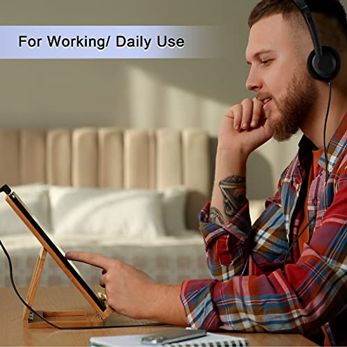 30 Pack Class Set Headphones for Kids School Earphones over Head Bulk Colored Classroom Headphones on Ear Earbuds Adjustable with 3.5 mm Jack for Libraries Students Teens Adults (Bright Color)