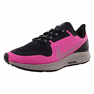 NIKE Women's Training Competition Running Shoes, Fire Pink Silver Black Atmosphere Grey, 10