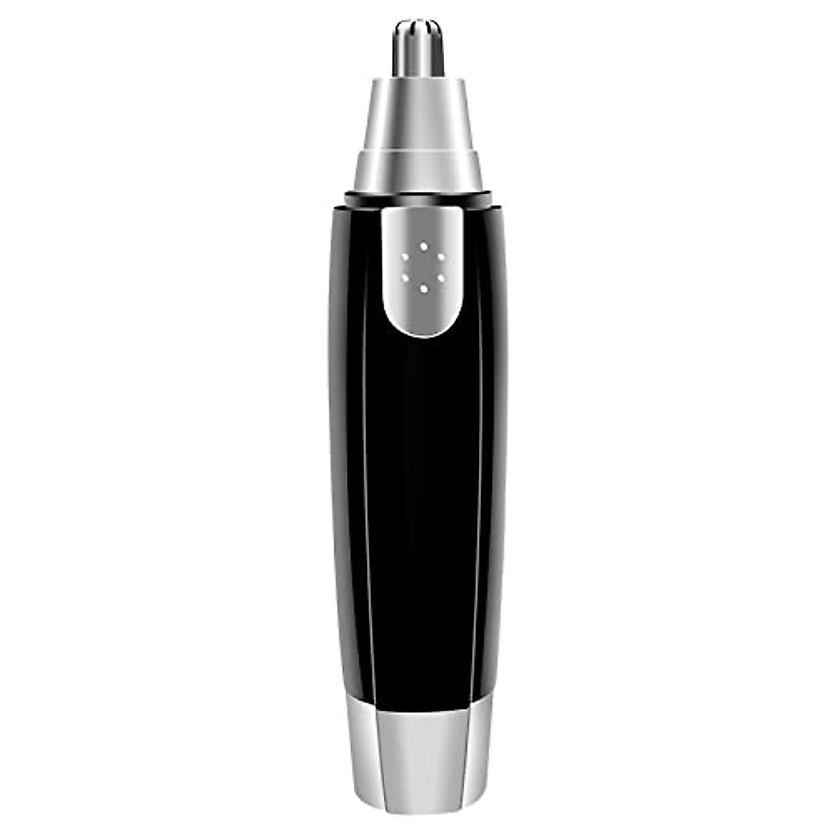 Toexy Beauty Ear and Nose Hair Trimmer Clipper - Painless Eyebrow Facial Hair Trimmer for Men Women, Battery-Operated and Waterproof Cutter Easy Cleaning(Black)
