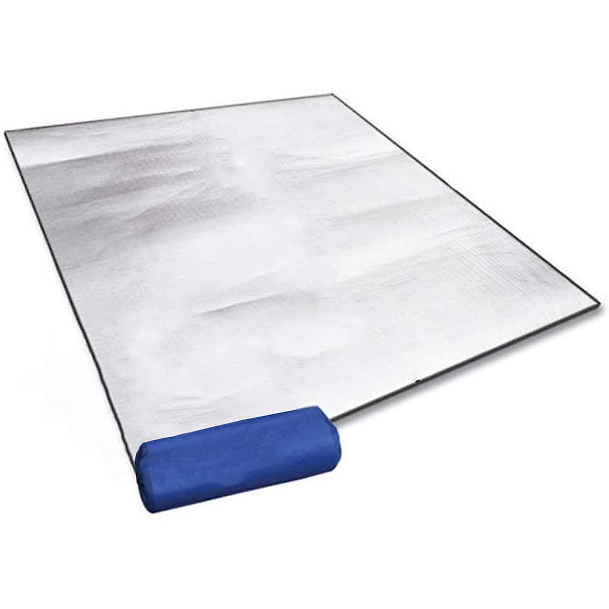 Camping Mat Foam Foil Blanket for Camping 150x200 cm Foam Pad Insulating Foil Mat Sleeping Tent Pad Thermal Aluminum Camping mat for Reflecting Heat Silver 59in x 78.7in / 150cmx200cm