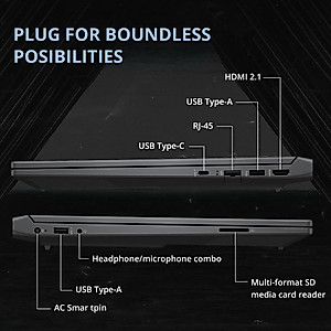 HP 2023 Victus 15.6" 144Hz FHD Gaming Laptop, Intel Core i5-13420H, 32GB RAM, 1TB PCIe SSD, NVIDIA GeForce RTX 3050, Backlit Keyboard, HD Webcam, Win 11 Pro, Blue, 32GB Snowbell USB Card