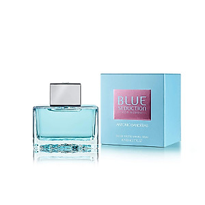 Antonio Banderas Blue Seduction for Women Eau de Toilette Spray, 2.7 Ounce
