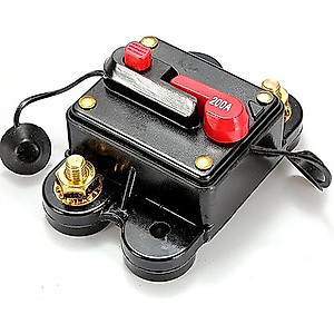 Circuit Breaker 1 Piece/lot 60-300A Car Automatic Recovery Switching Car Bike Audio Inline Fuse Circuit Breaker Fuse Holder DC 12-24V (Size : 150A)