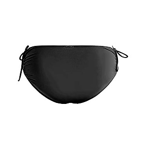 Kanu Surf Women's Bikini Swimsuit Bottoms, Black Mid-Rise, 8