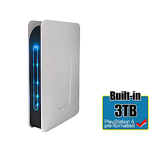 Avoluxion PRO-T5 Series USB 3.0 External Gaming Hard Drive for PS5 Game Console (Renewed) (3TB)