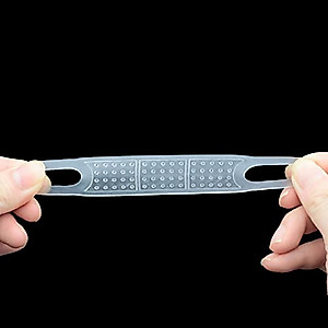 Clothing Hanger Strips ITROLLE 50PCS Clear Non-Slip Rubber Clothing Hanger Grips for Wood and Plastic Hangers Transparent Silicone Grip
