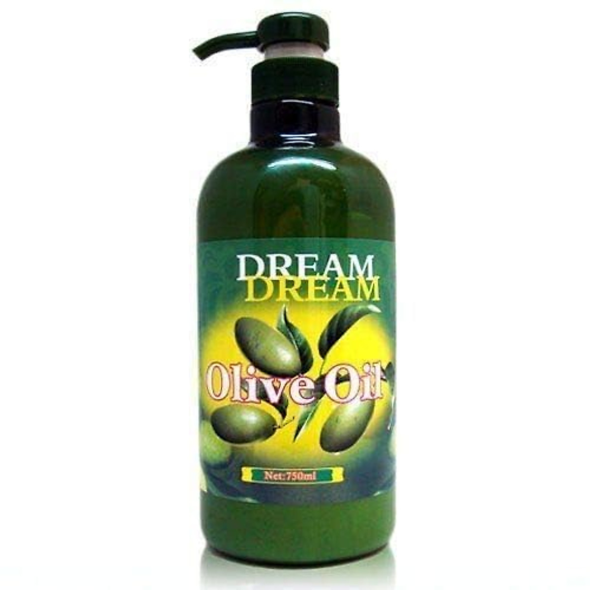 Dream Olive Oil Lotion for Body, Hands and Feet; Creates Smooth, Non-Greasy, Delectable, Calming, Emollient Long Lasting Smell for Dry Skin; Popular Use in Nail Salons & Spas - 750ml