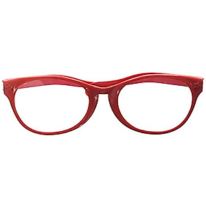 Amscan 259769.4 Red Jumbo Glasses, 1ct