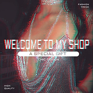 Funyrich Rhinestone Belly Chain Jewelry Silver Crystal Waist Body Chains for Women