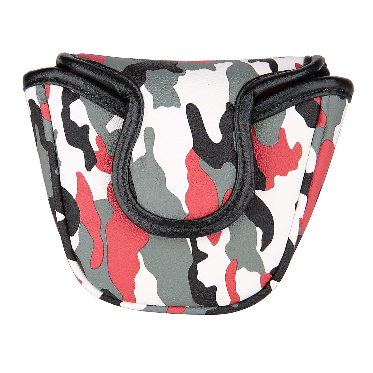 Golf Builder Red Camouflage Golf Club Mallet Putter Head Cover Camou Mallet Cover