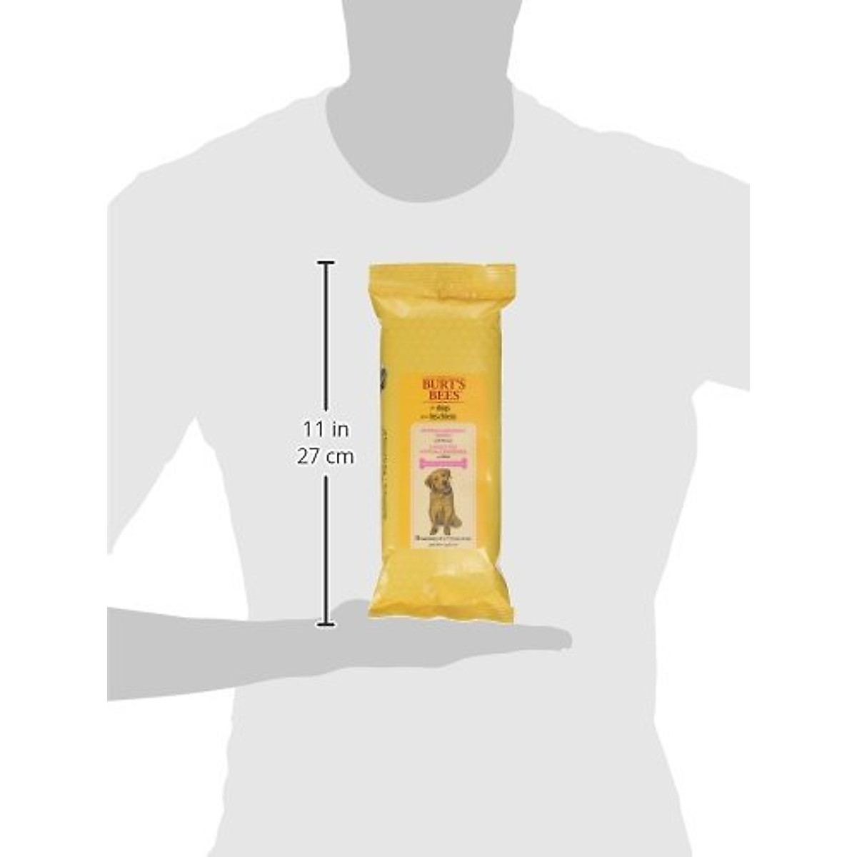 Burt's Bees for Dogs All Natural Hypoallergenic Wipes, 50 count