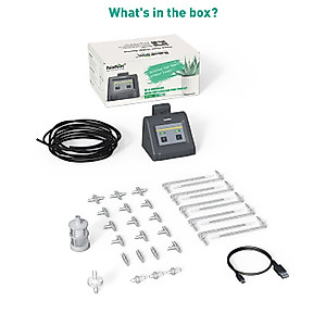 RAINTPOINT Automatic Watering System, Plant Self Watering System Automatic Drip Irrigation Kit with Pump, Indoor Irrigation System for Potted Plants, APP & Voice Remote Control (2023 Release, V2)