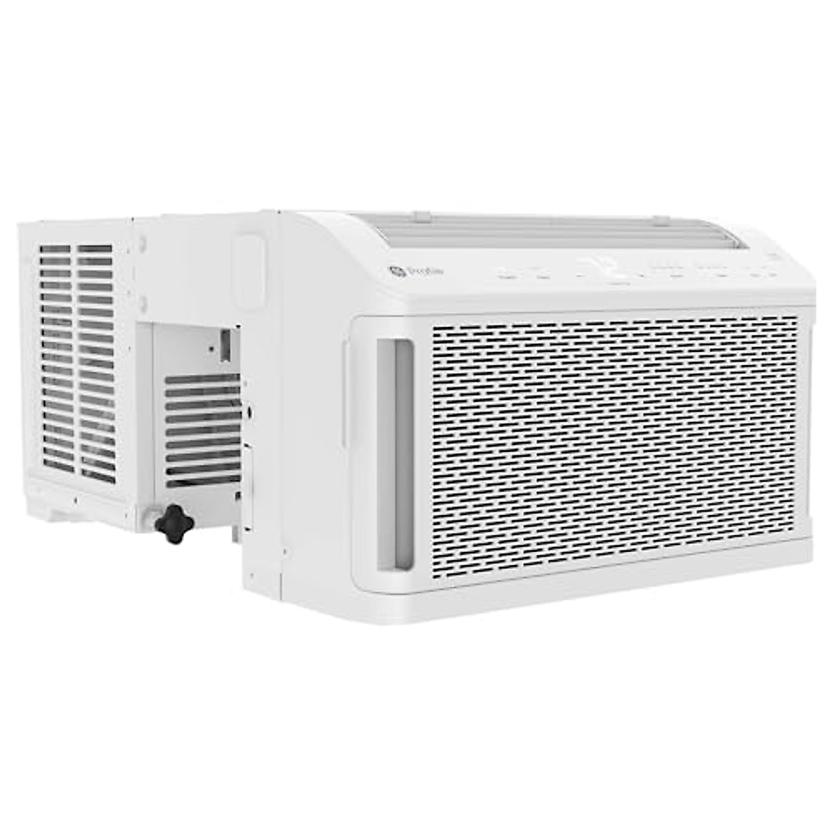 GE Profile ClearView Window Air Conditioner 8,300 BTU, WiFi Enabled, Ultra Quiet for Medium Rooms + GE Profile Air Purifier | Removes Allergens, Odors & Other Impurities Bundle