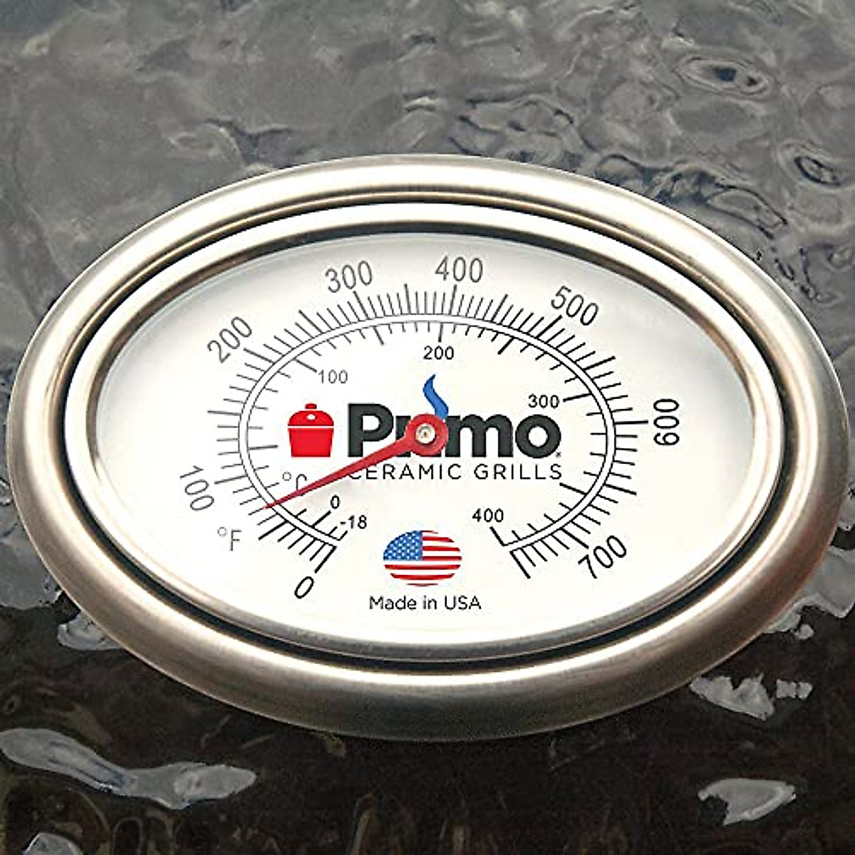 AMS Fireplace Primo Kamado Ceramic Cooker Grill Oval XL 400 With Stainless Steel Grates - charcoal outdoor grilling smocking roasting backing - PGCXLH, black, 28 Width, 21.5 Depth, 27-1/2 Hight