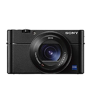Sony Cyber-Shot DSC-RX100 V 20.1 MP Digital Still Camera with 3" OLED, flip Screen, WiFi, and 1” Sensor DSCRX100M5/B